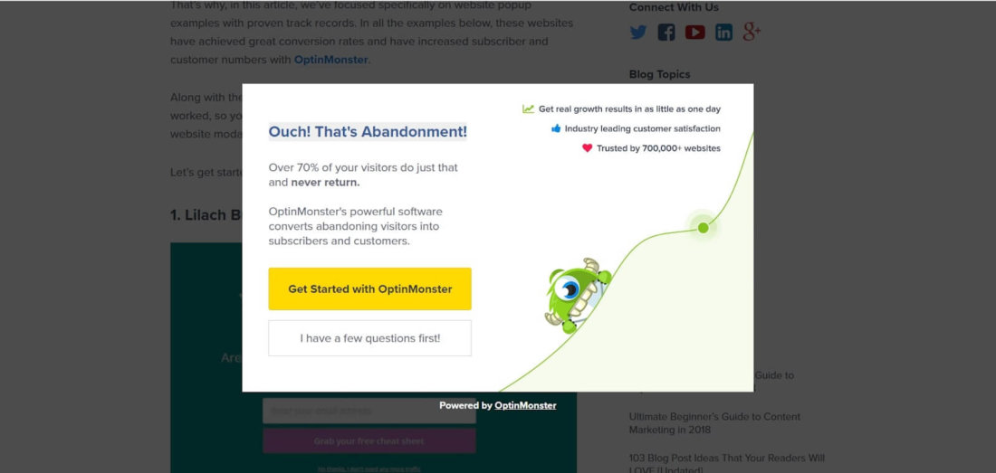 38 Best Website Popup Examples: Pop Up Design & Copy for 2025