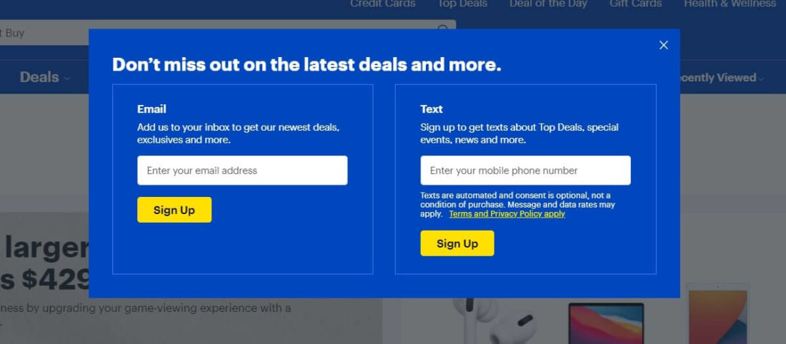 38 Best Website Popup Examples: Pop Up Design & Copy for 2025