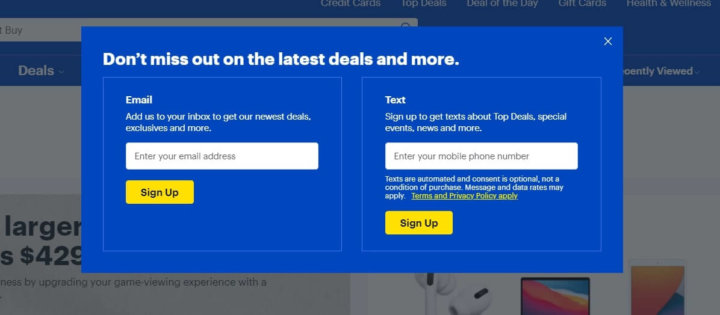 38 Best Website Popup Examples: Pop Up Design & Copy for 2025