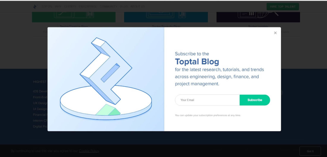 38 Best Website Popup Examples: Pop Up Design & Copy for 2025