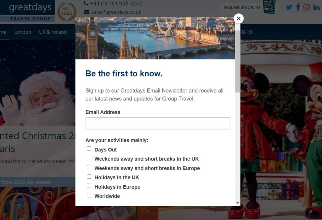 38 Best Website Popup Examples: Pop Up Design & Copy for 2025