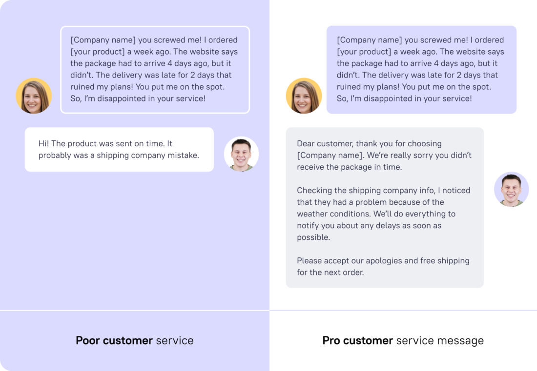 15 Difficult Customer Service Scenarios + Script Examples - Dashly blog