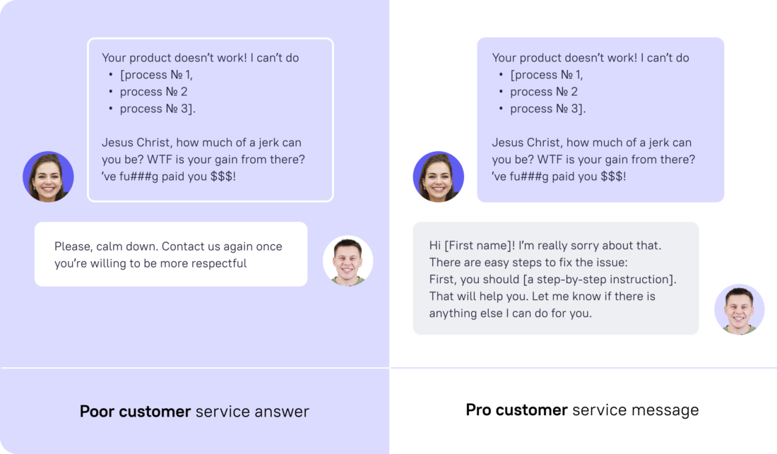 15 Difficult Customer Service Scenarios + Script Examples - Dashly blog