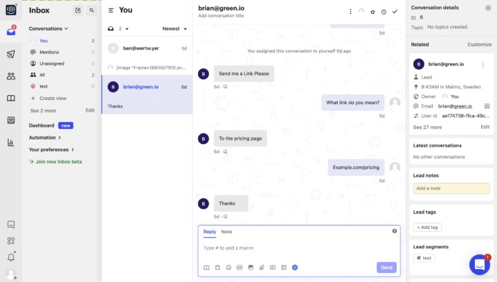 7 Best SaaS Live Chat Tools: Software Features & Pricing Review
