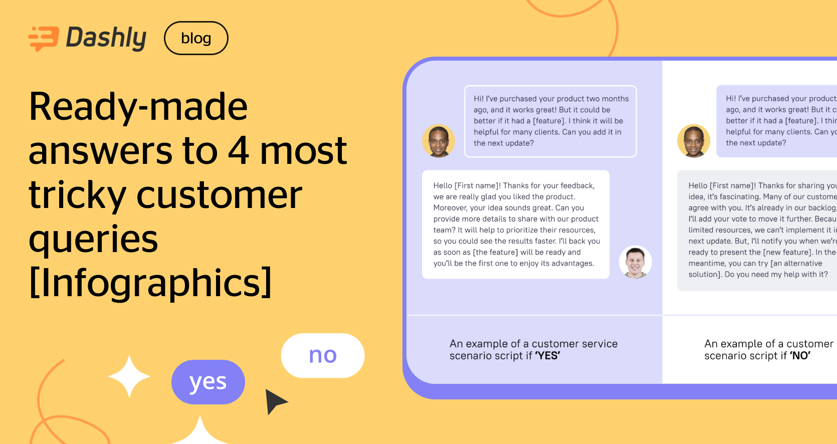 4 answers scripts to the most tricky customer requests [Infographics ...