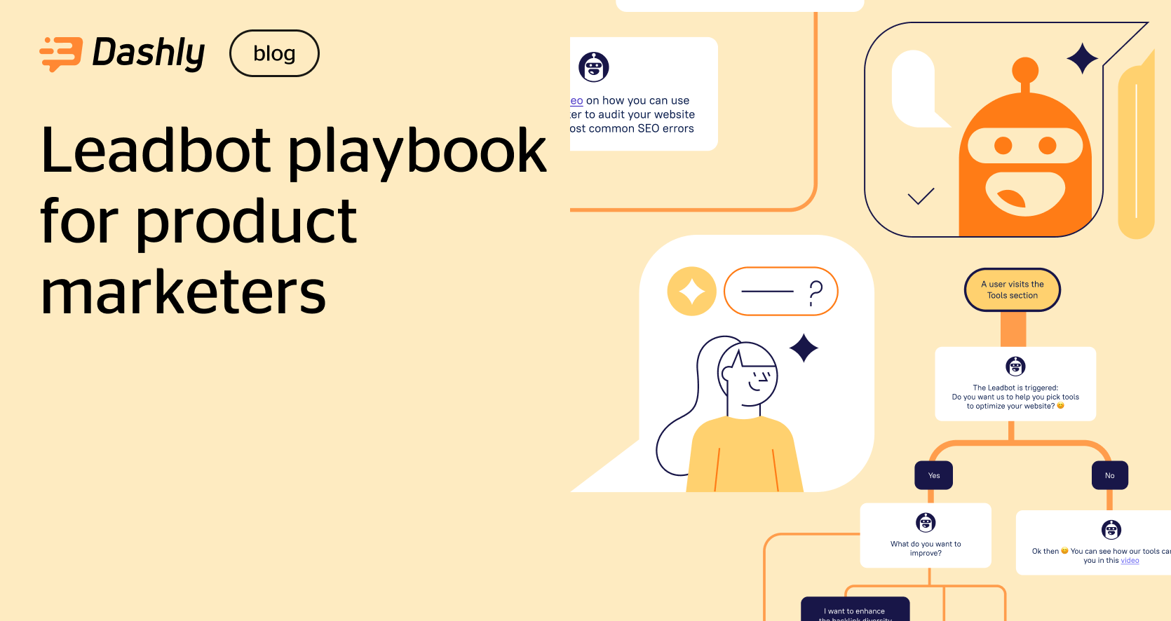 Leadbot playbook for product marketers - Dashly blog