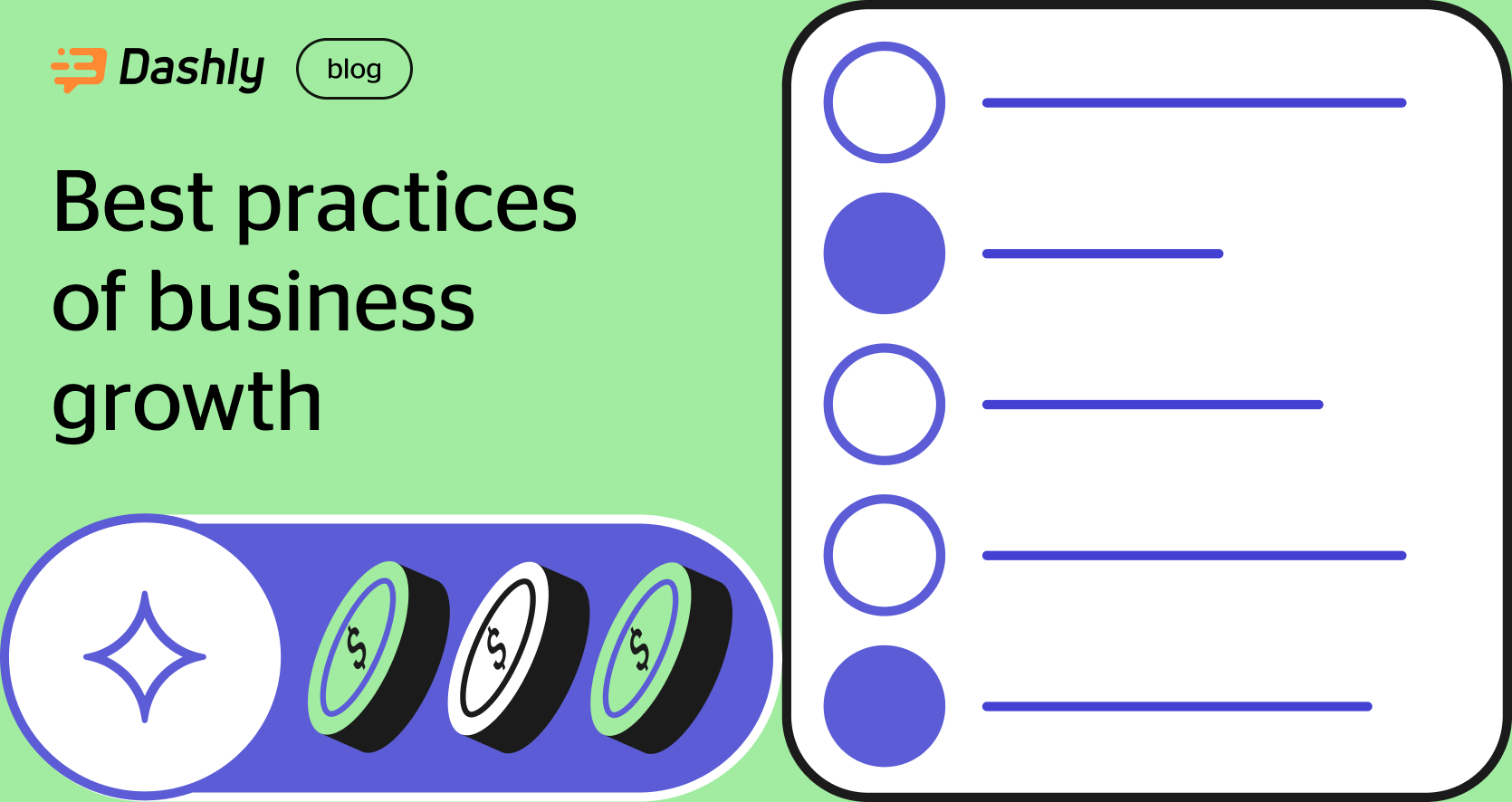 Best practices of business growth - checklist - Dashly blog