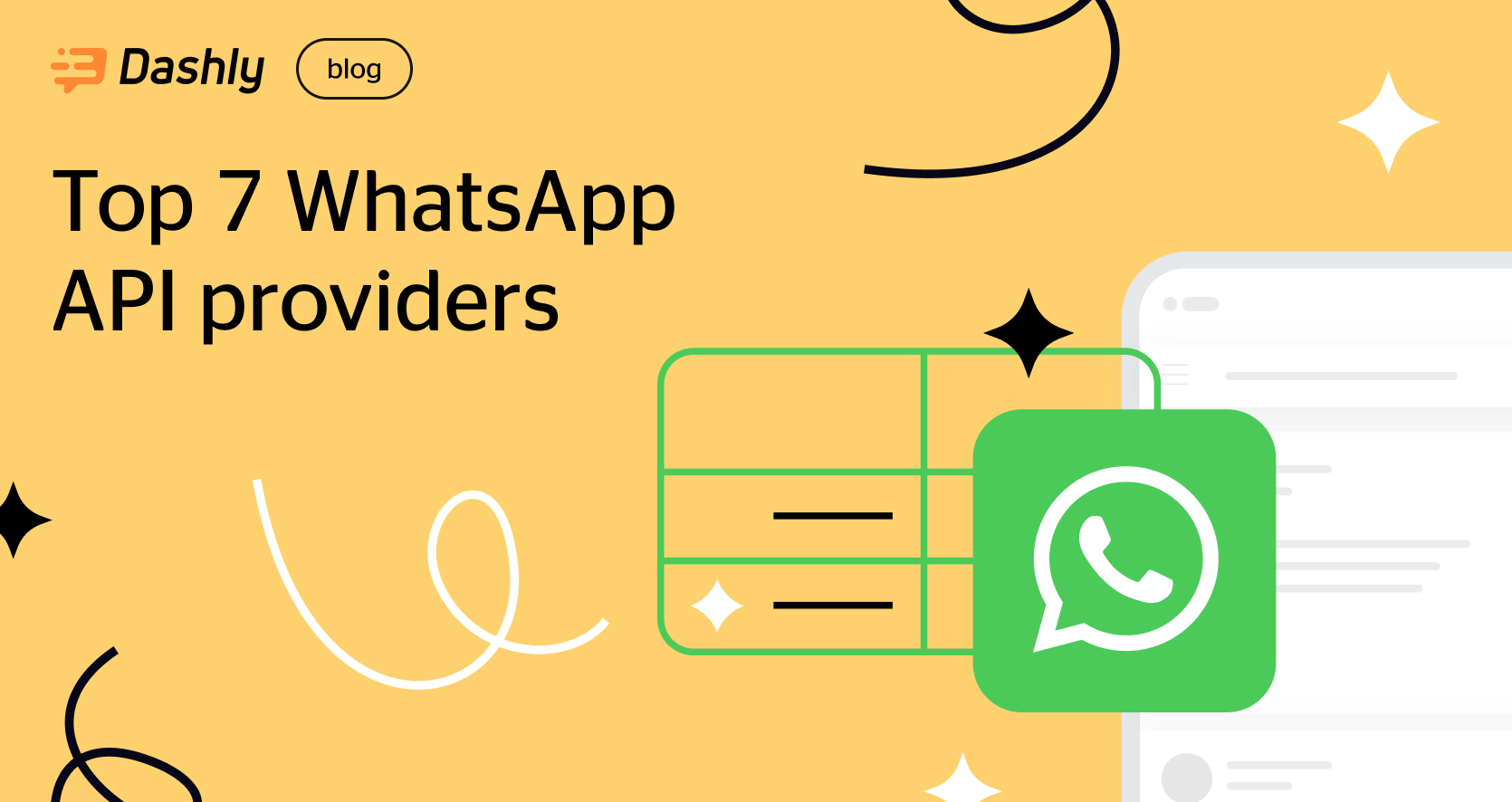Top 7 WhatsApp API Providers - Comparison - Dashly blog