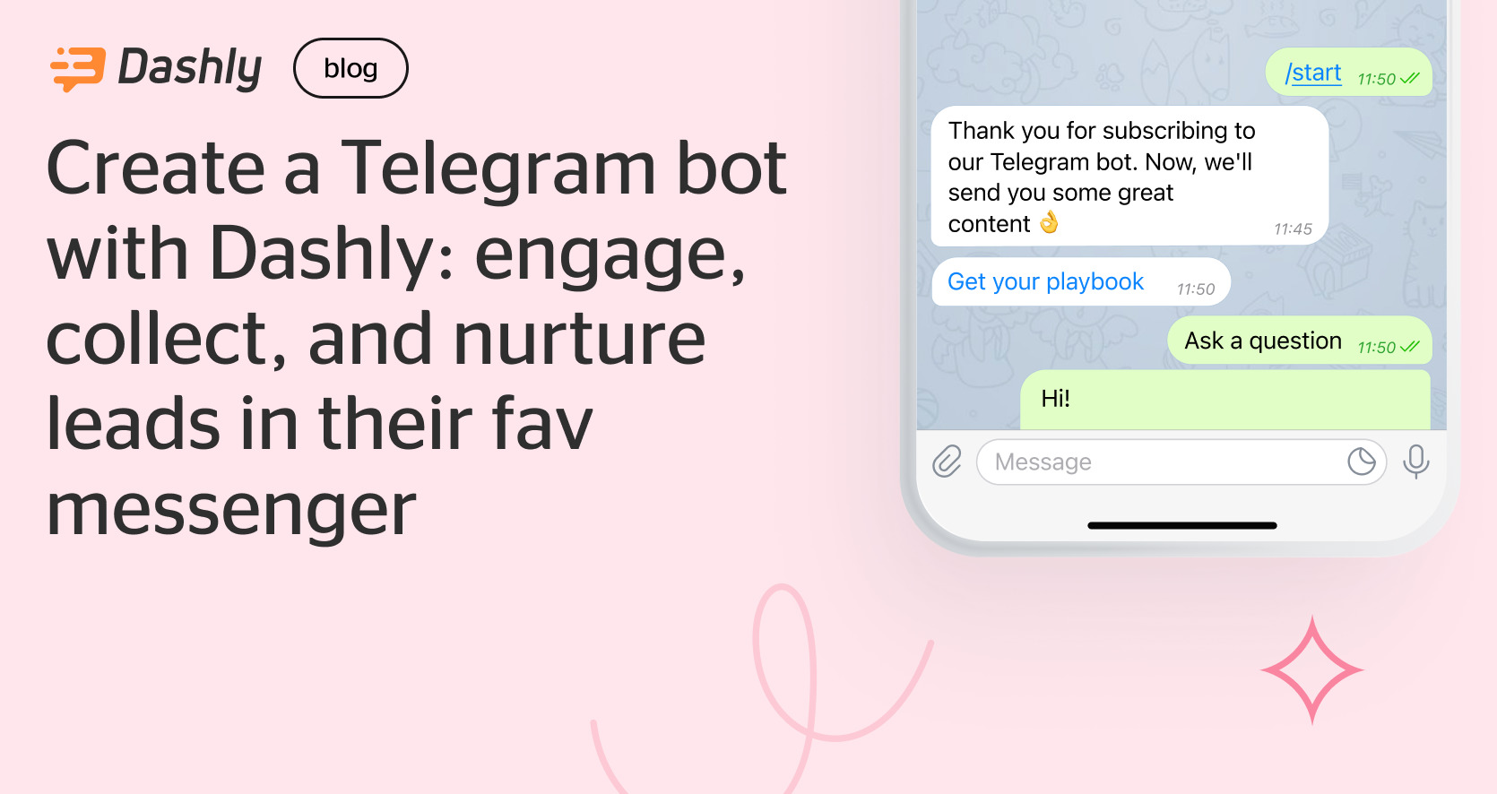 Meet Telegram bot from Dashly 🤖