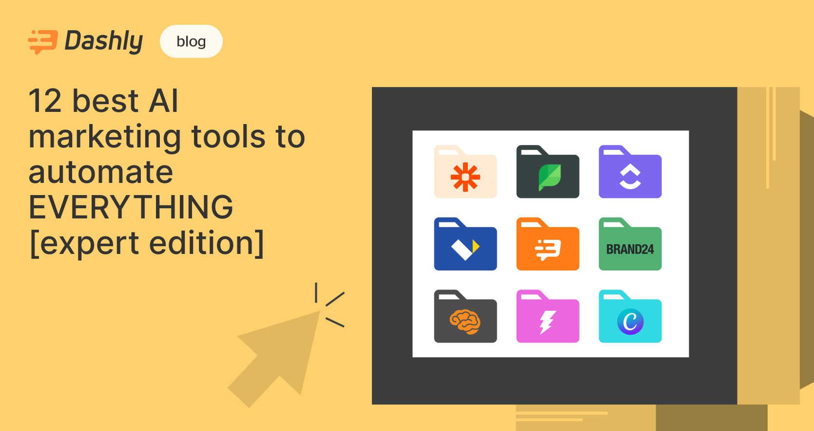 12 best AI marketing tools to automate everything - Dashly blog